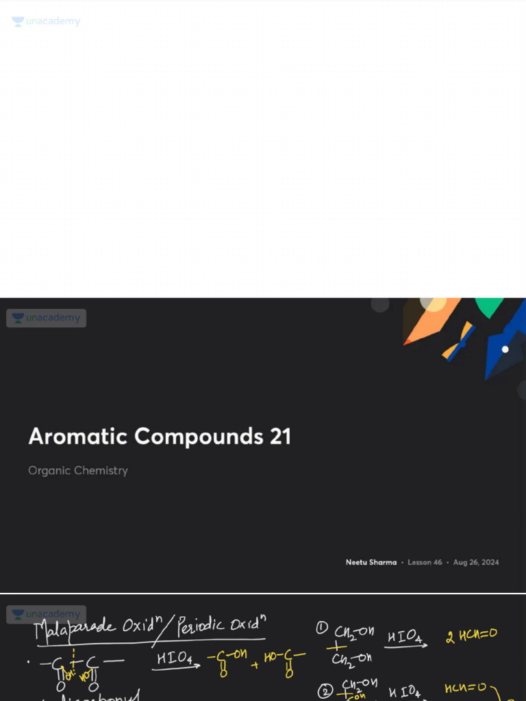 Aromatic Compounds 21 With Anno | PDF