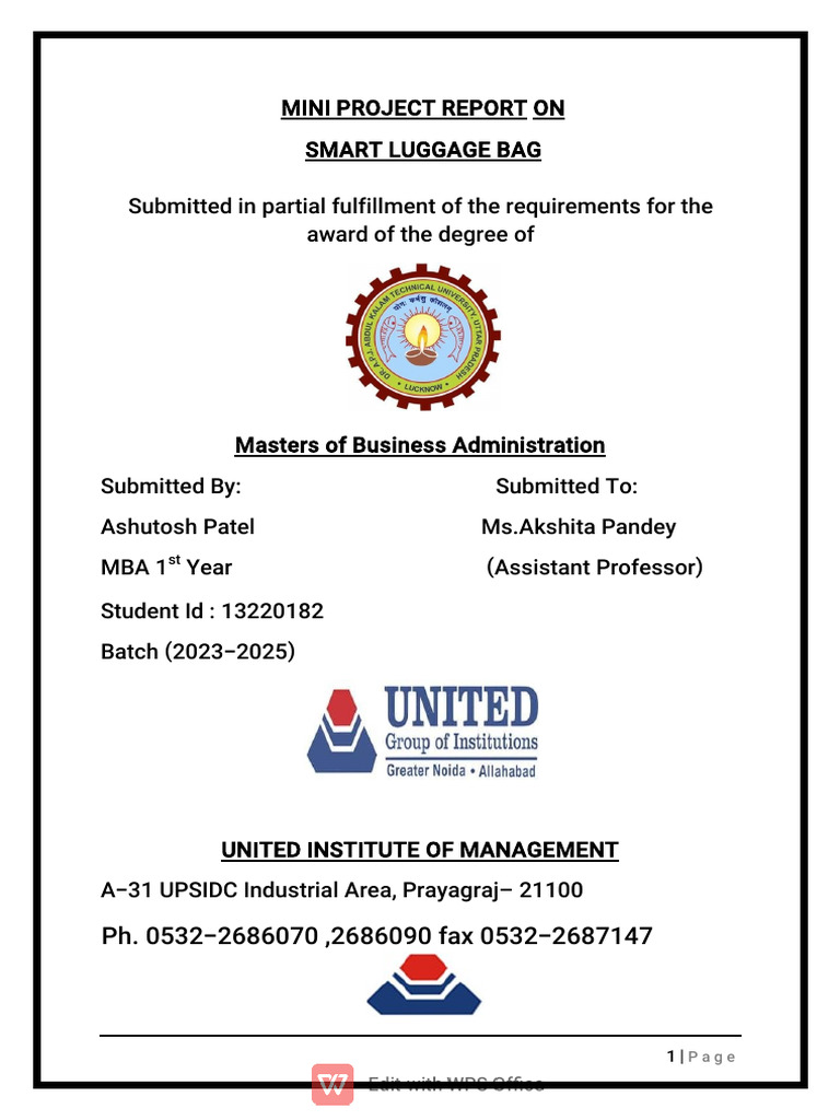 Ashutosh Patel Mini Project | PDF | Mobile App | Augmented Reality