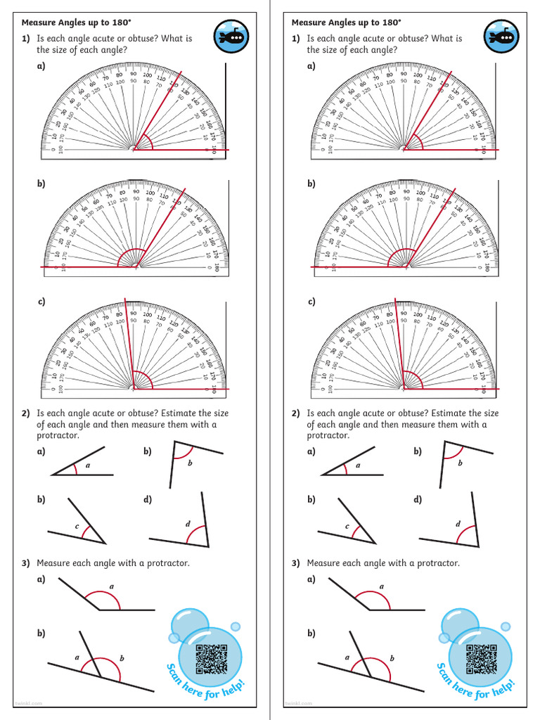 Vertical Measure Angles Up To 180 | PDF | Classical Geometry ...