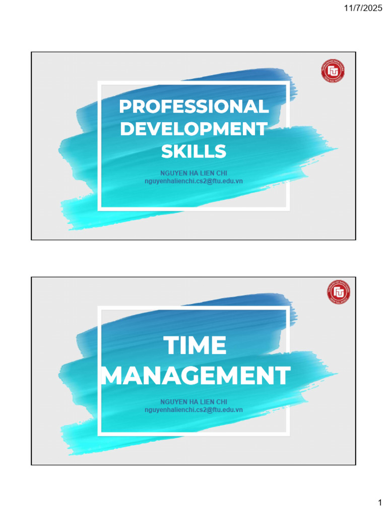 Effective Time Management Strategies | PDF | Time Management ...