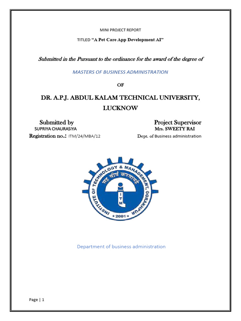 Supriya Mini Project | PDF | Usability | Artificial Intelligence