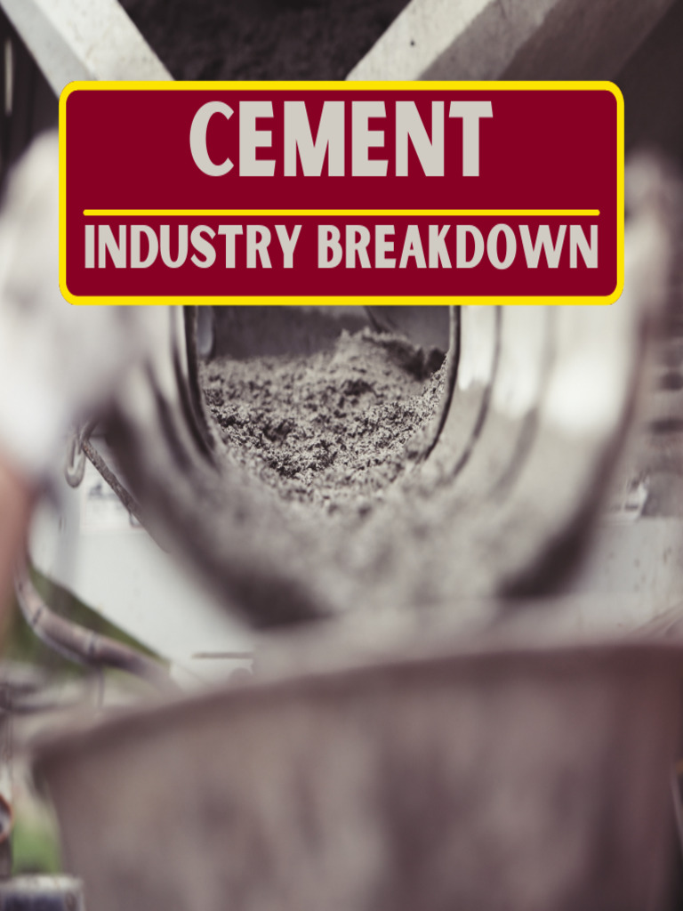 Cement Industry Value Chain Analysis | PDF | Cement | Economies Of Scale