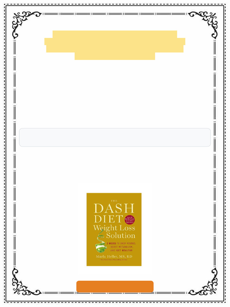 The Dash Diet Weight Loss Solution 2 Weeks to Drop Pounds Boost ...