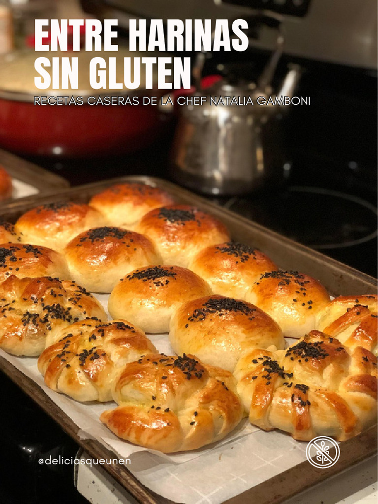 Recetas de Pan Sin Gluten Caseras | PDF | Panes | Cocinando