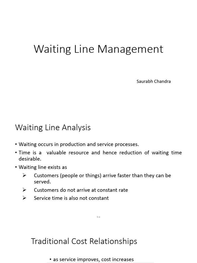 3. Waiting Lines_s | PDF | Applied Mathematics