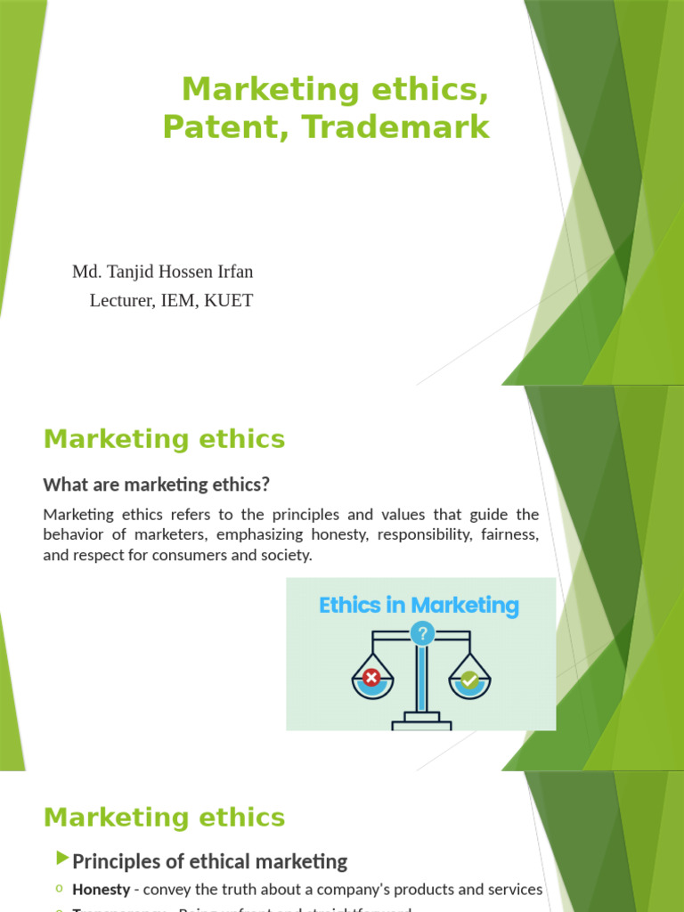 Marketing Ethics | PDF