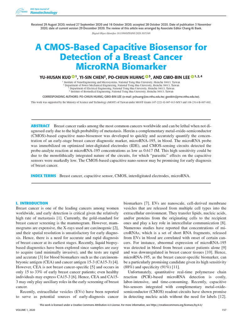 A CMOS-Based Capacitive Biosensor For Detection of A Breast Cancer ...