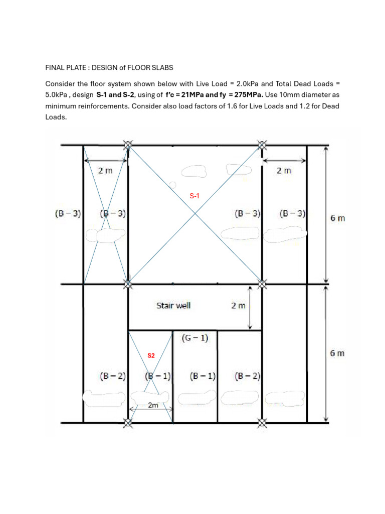 PLATE on 2-Way Slabs | PDF