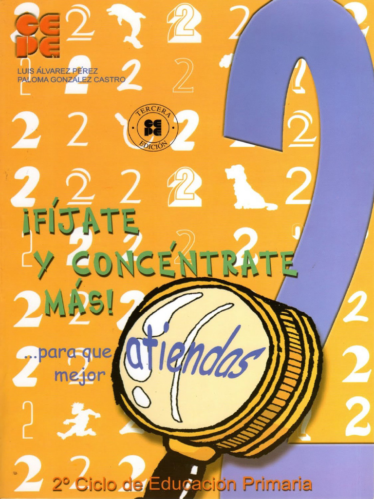 Fíjate y Concentrate Más 2 | PDF