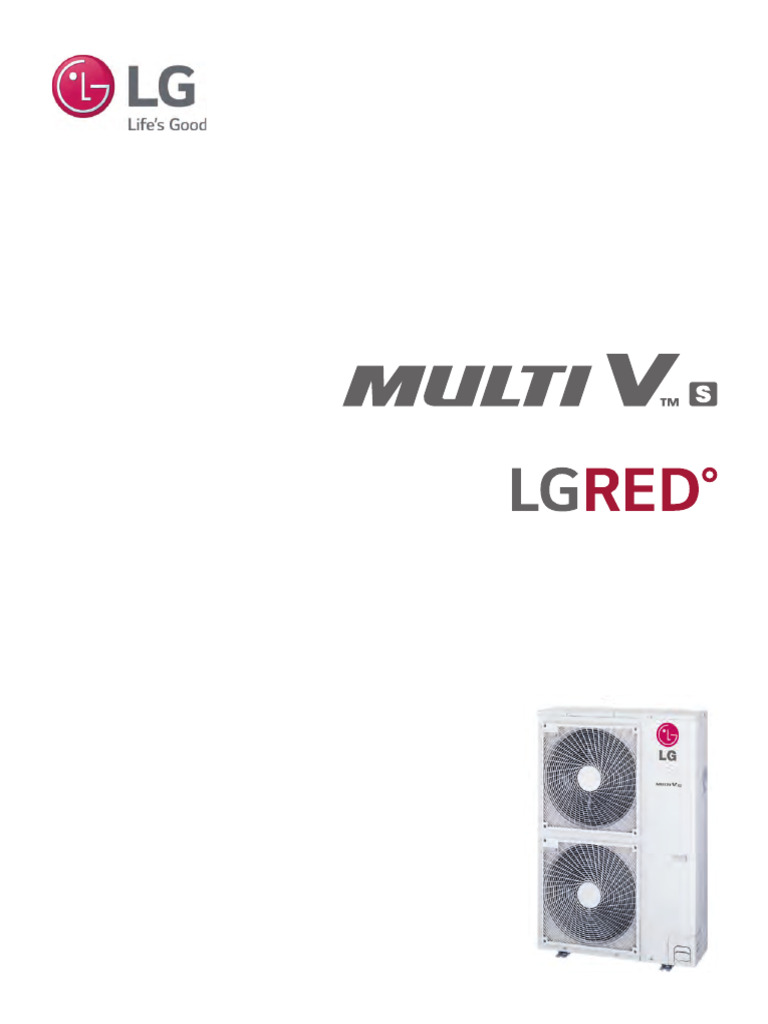 IM MultiV S LGRED OutdoorUnits | PDF | Air Conditioning | Mechanical ...