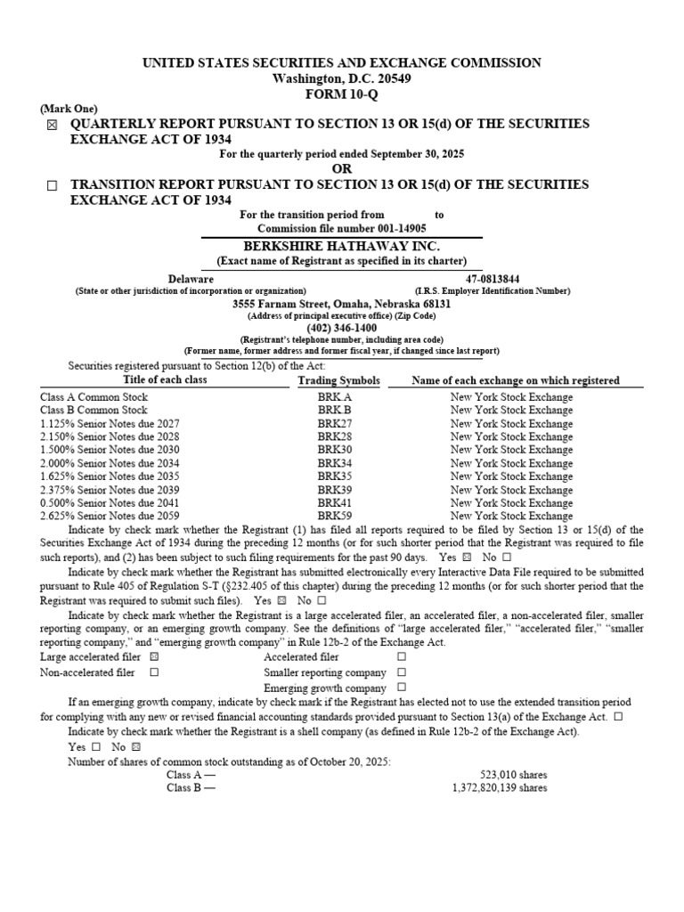 3rdqtr25 | PDF | Equity (Finance) | Securities (Finance)