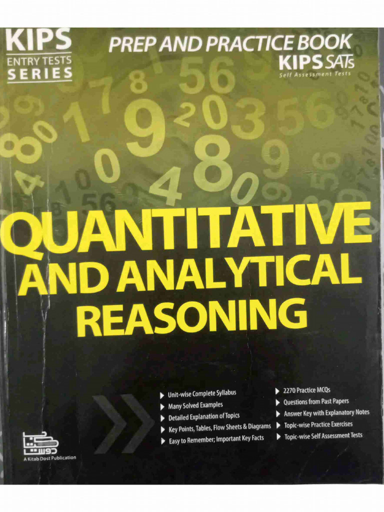 KIPS Quantitative and Analytical Reasoning Book | PDF