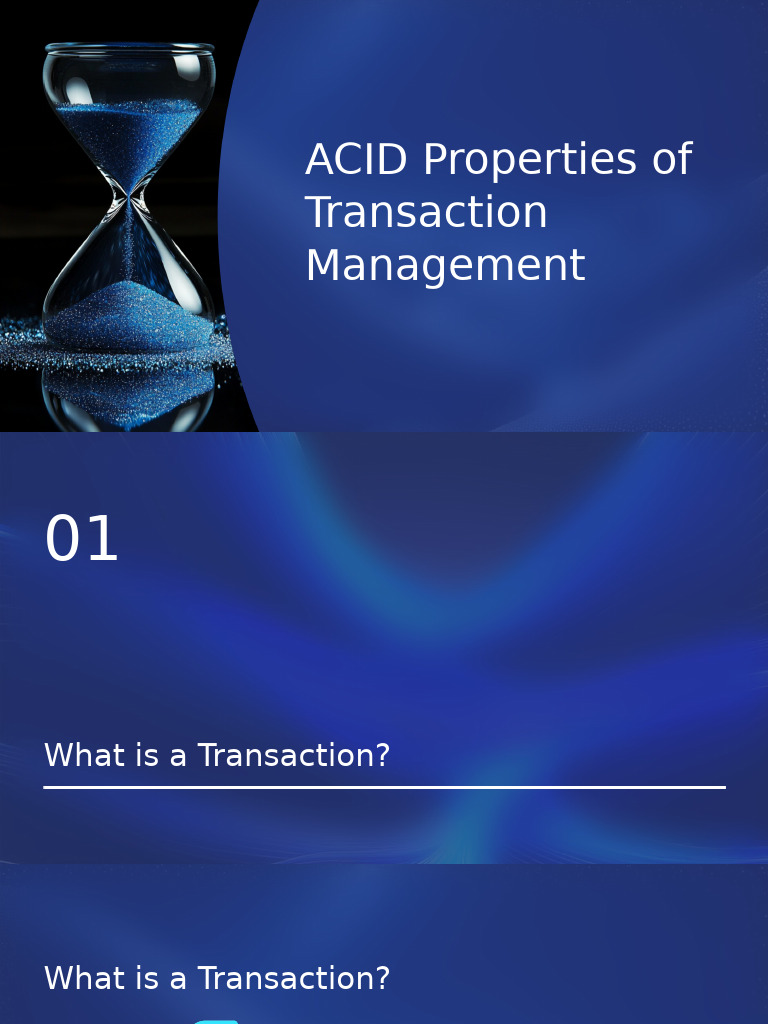 Understanding ACID Properties in Transactions | PDF | Acid | Database ...