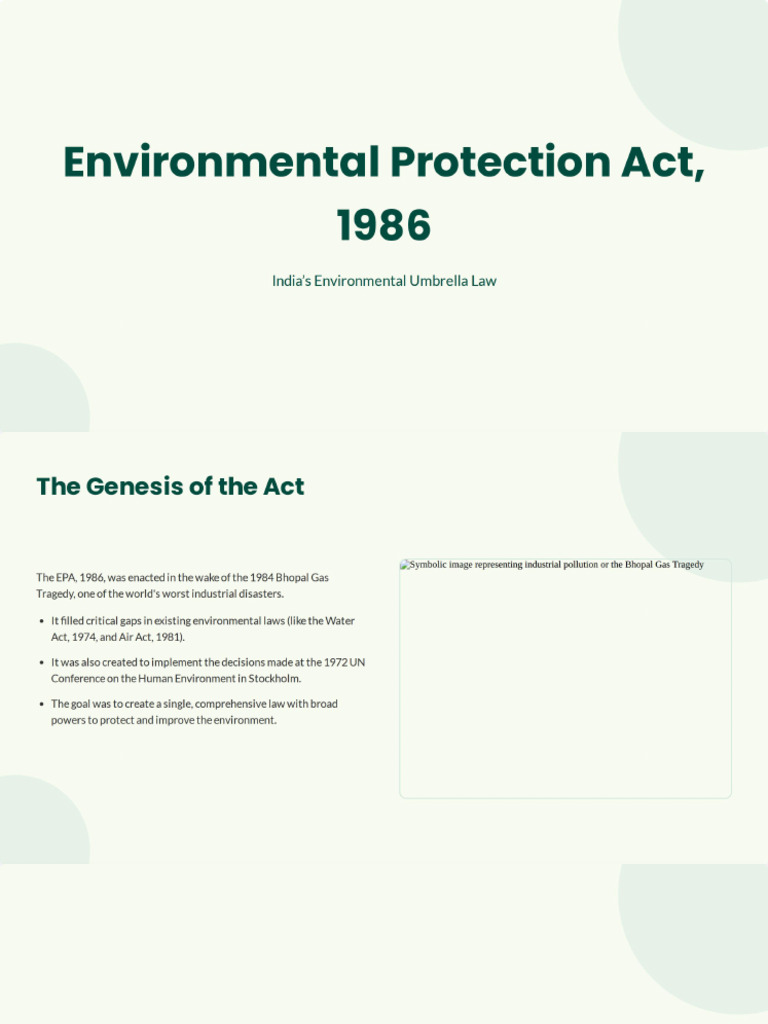 Environmental Protection Act 1986 | PDF