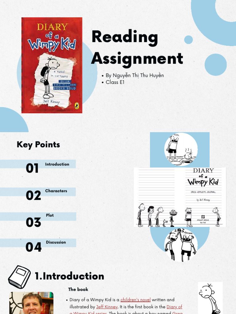 "Diary of a Wimpy Kid: Key Insights" | PDF | Linguistics | Grammar