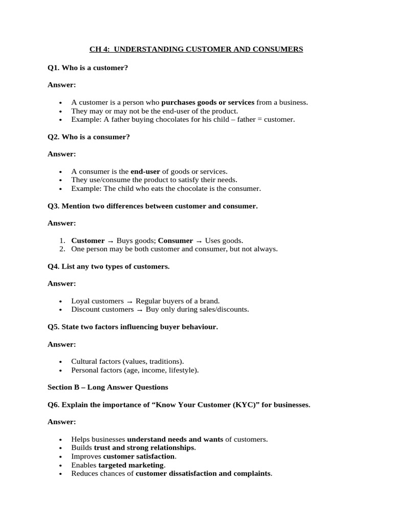 Customer vs. Consumer: Key Insights | PDF | Consumer Behaviour | Pricing