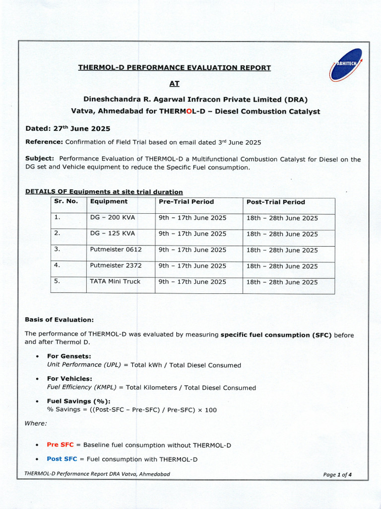 Thermol D 0001 | PDF