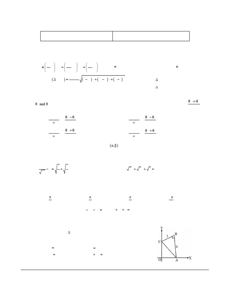 maths-1 | PDF | Triangle | Elementary Mathematics