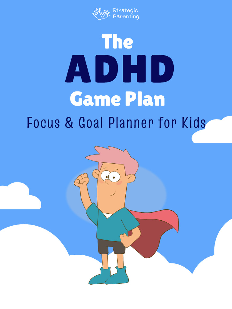 ADHD Focus & Goal Planner for Kids | PDF | Meal | Cuisine