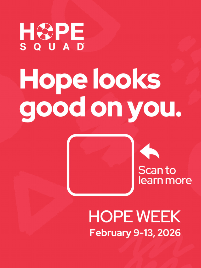 Hope Week - Flyer - 8.5x11 In | PDF