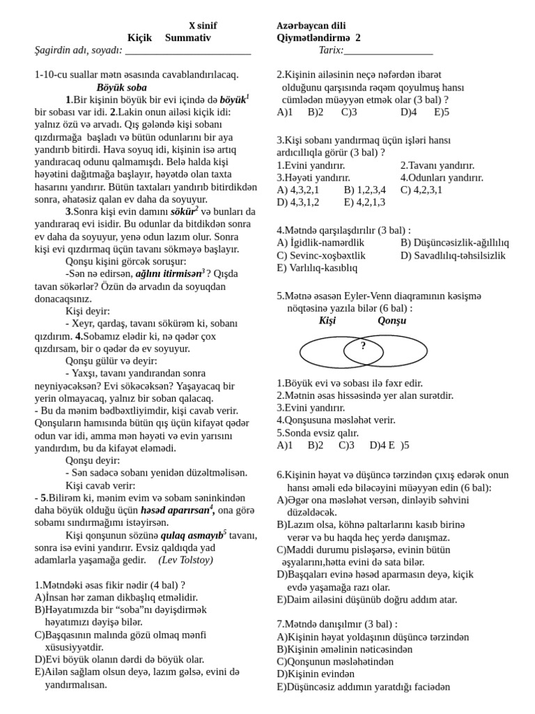 10 Azerb KSQ 2 Y | PDF