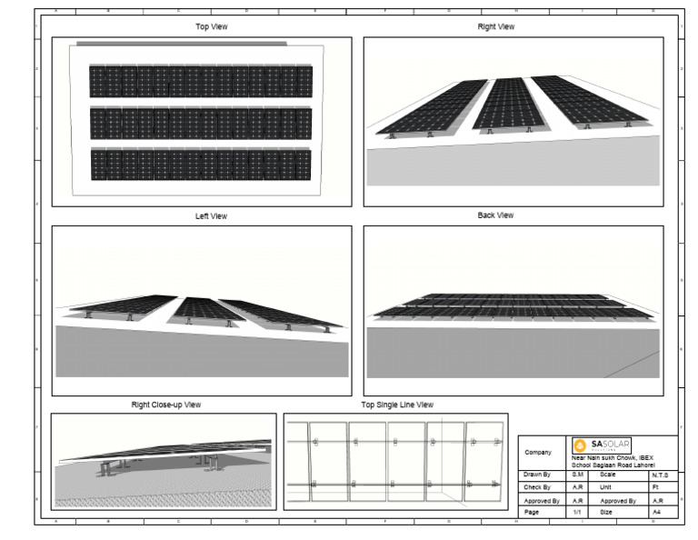Tin Shade Layout Single Line-1 | PDF