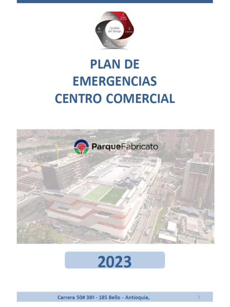 Plan de Emergencia Firmado | PDF | Riesgo | Mascota