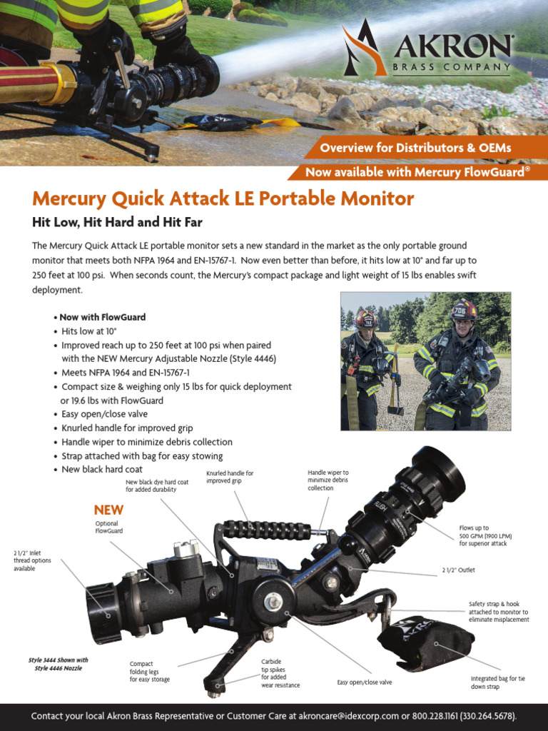 Mercury Quick Attack LE Monitor Overview | PDF | Mechanical Engineering ...