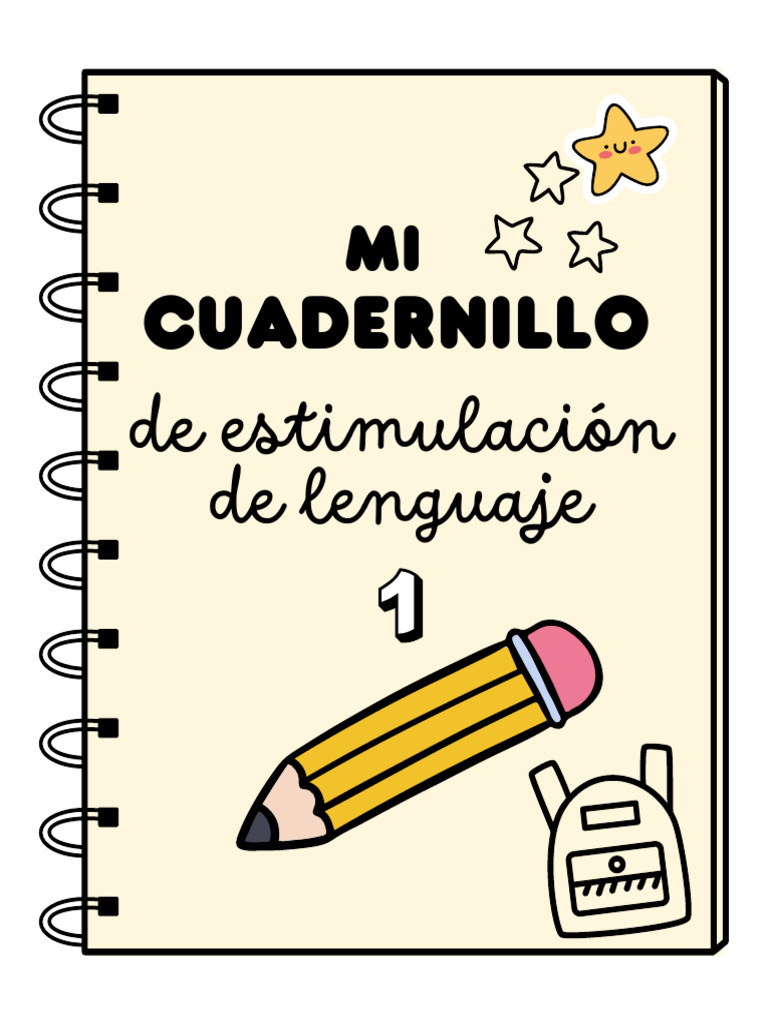 Cuadernillo de Estimulación del Lenguaje | PDF