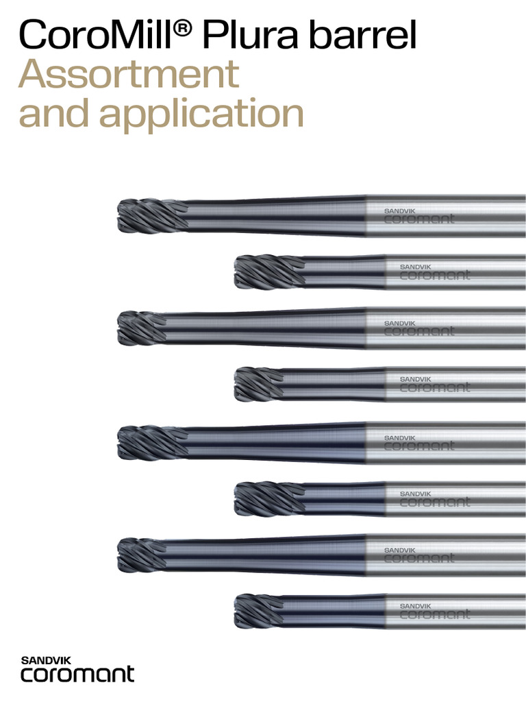 C-1040-368 CoroMill Plura Barrel Assortment Folder-PDF (En-Us) | PDF ...