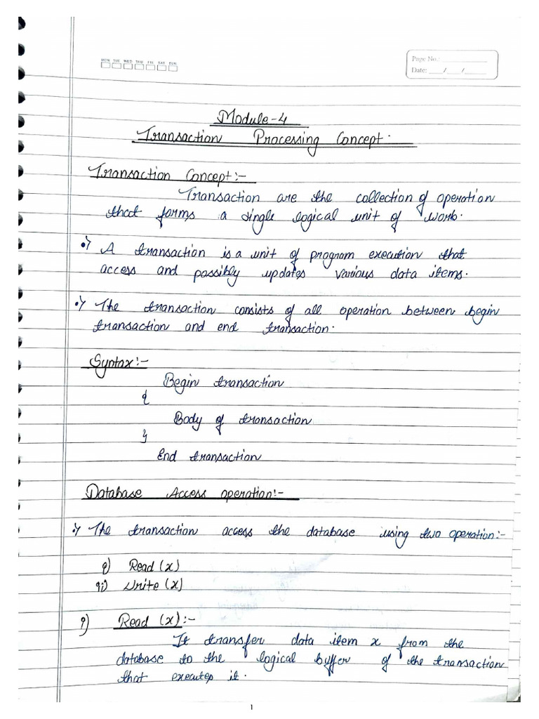 Module 4 Database Management System | PDF