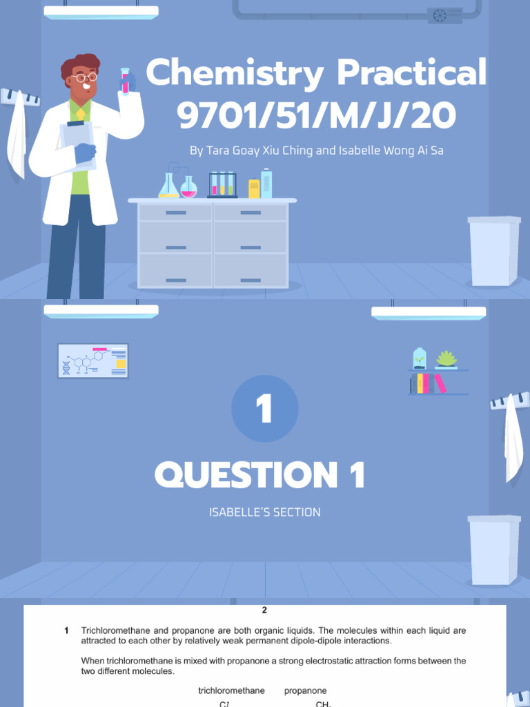 Chemistry Practical Presentation 2020 | PDF