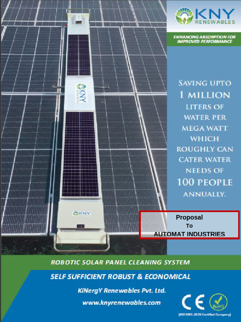 Proposal OEM | PDF | Solar Panel | Renewable Energy