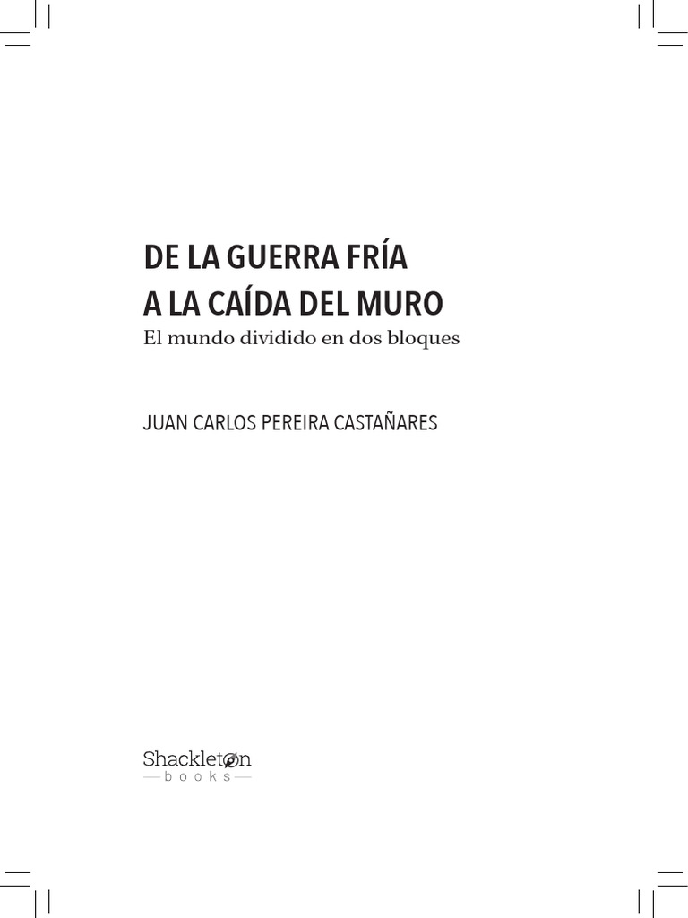 De-la-Guerra-Fria-a-la-caida-del-Muro | PDF | Guerra Fría | Joseph Stalin