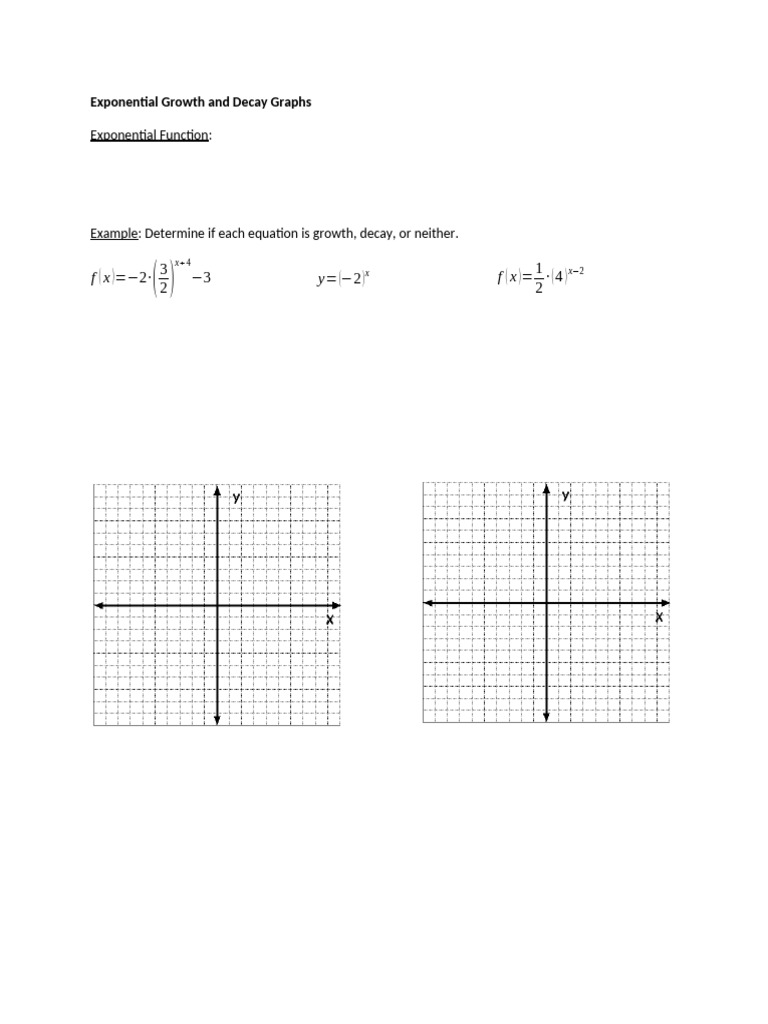 Exponential+Graphs+22+Adv+Precalc | PDF | Function (Mathematics ...