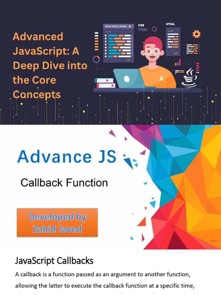 Advance Javascript Part-5 (Callback Function) | PDF | Callback ...