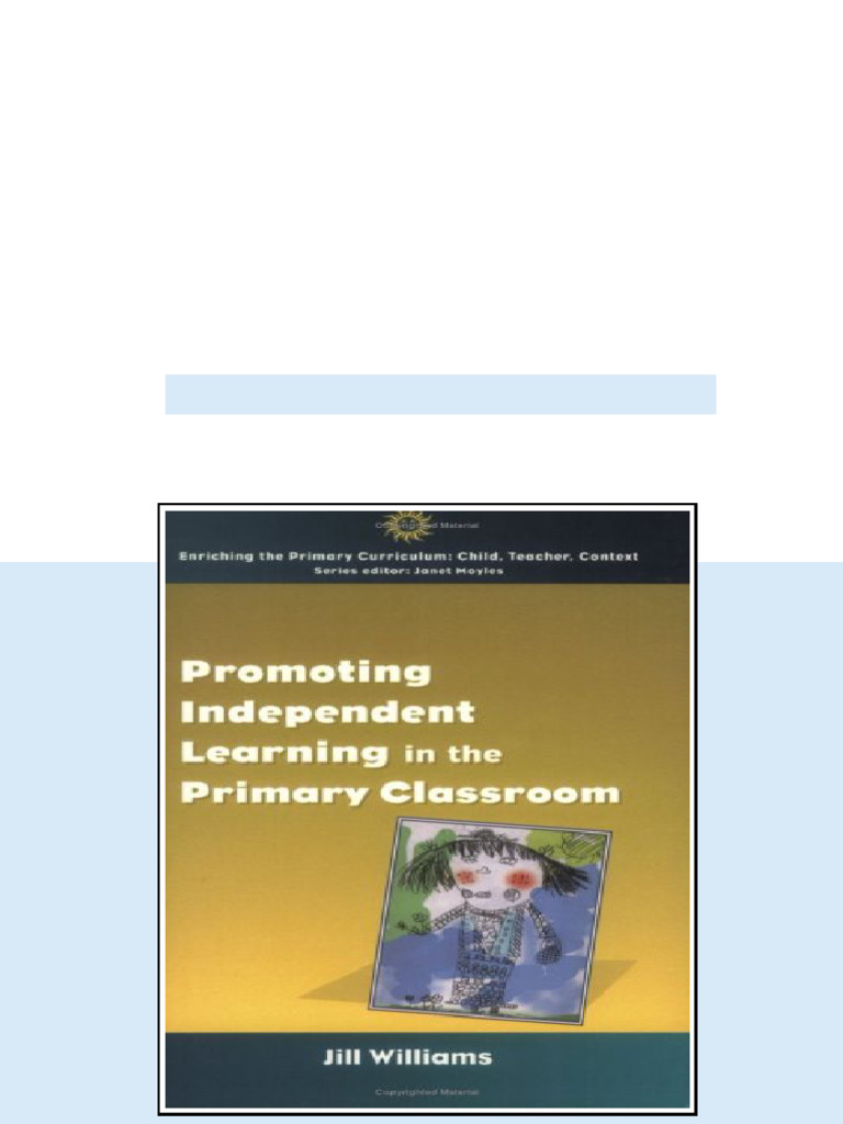 (Ebook) Promoting Independent Learning in the Primary Classroom by Jill ...