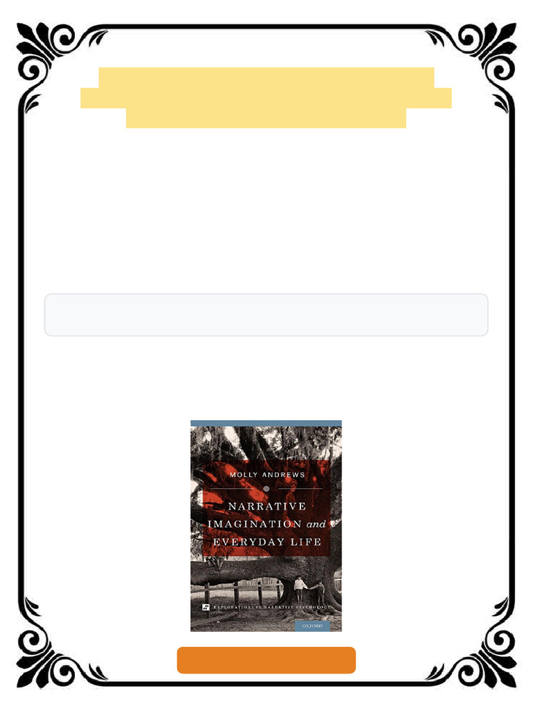 Narrative imagination and everyday life 1st Edition Molly Andrews ebook ...