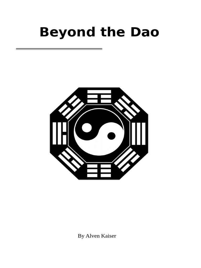 [WIP] Beyond the Dao [1464] | PDF