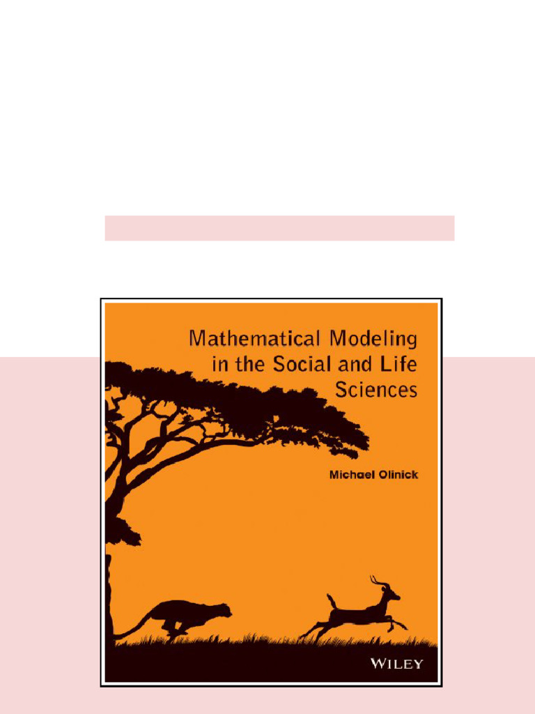 (Ebook) Mathematical Modeling in the Social and Life Sciences by ...
