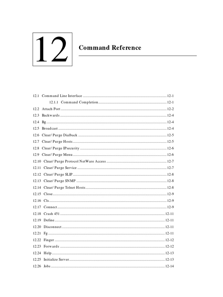 Comando S | PDF | Port (Computer Networking) | Transmission Control Protocol