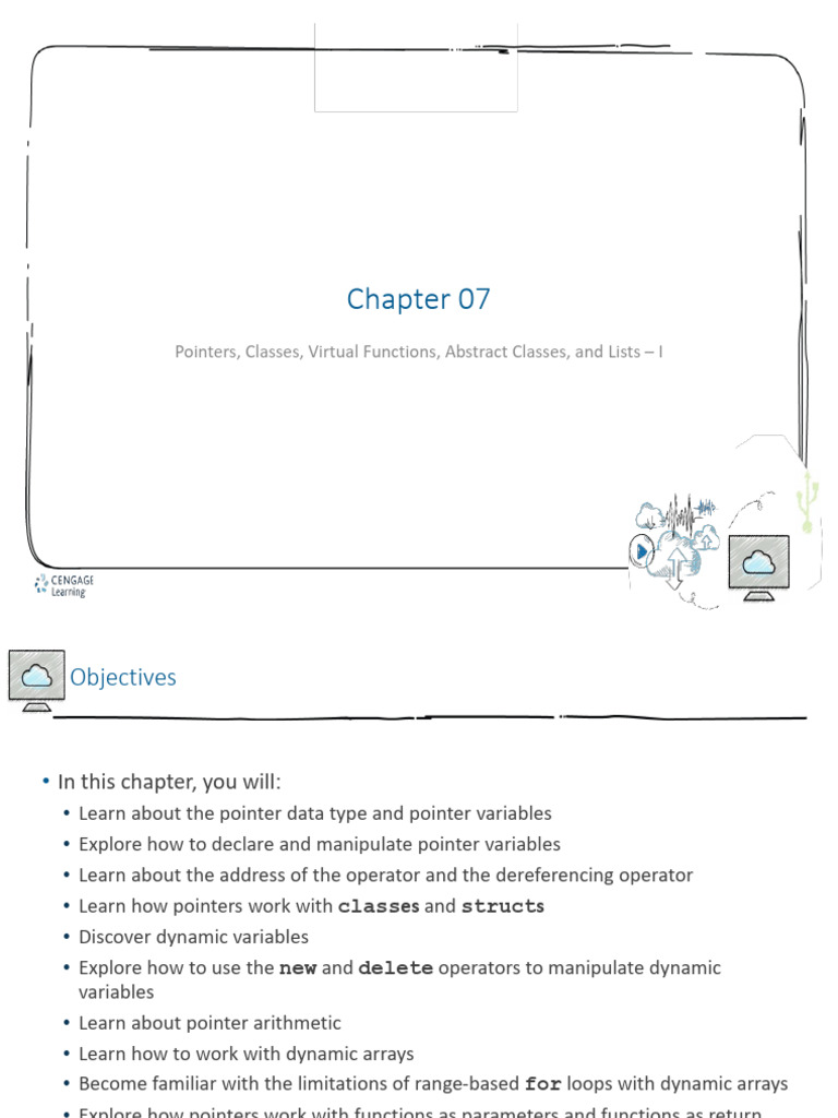 Chapter 07 - Pointers, Classes, Virtual Functions, Abstract Classes ...