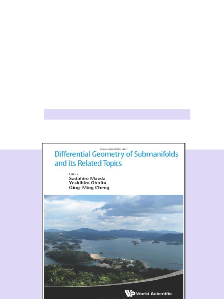 Differential Geometry of Submanifolds and Its Related Topics 1st ...