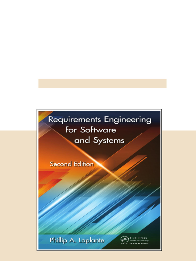 Requirements Engineering for Software and Systems 2nd Second Edition ...
