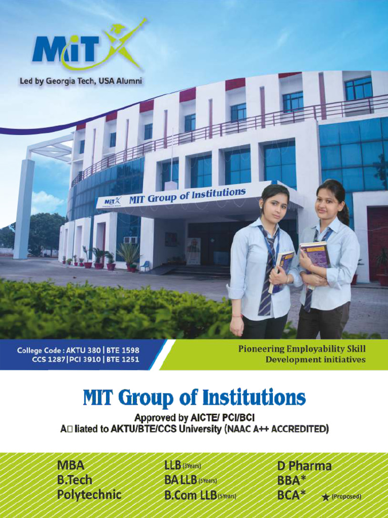 MiT Brochure | PDF