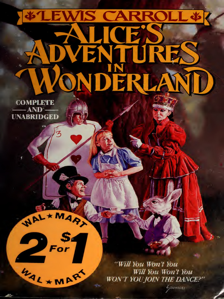 Alice Sad Vent Wonder | PDF | Alice (Alice's Adventures In Wonderland ...