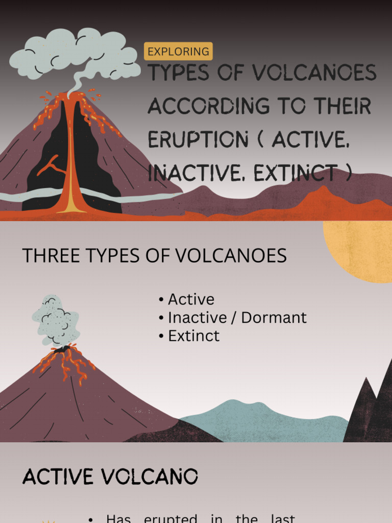 Exploring Volcanoes Earth Science Education Presentation Organic Semi ...
