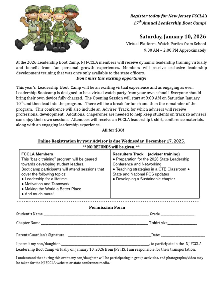 Navyasree Bodireddy - 2026 Leadership Bootcamp Permission Slip - Google ...