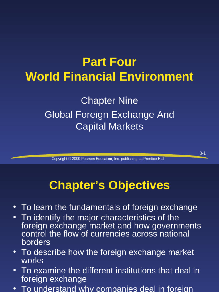 Understanding Global Foreign Exchange Markets | PDF | Foreign Exchange ...