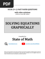 Reverse Mean Past Paper Questions | PDF